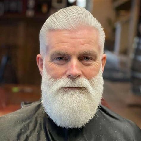 White Beard Styles For Men White Goatee Beard White Beard Color