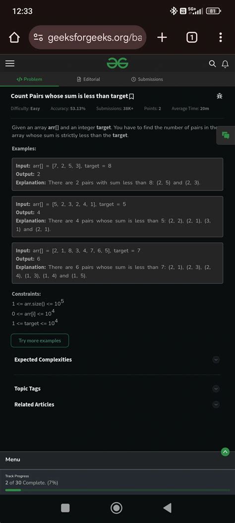Geeksforgeeks Python Dsa Gfg160 Geekstreak2025 Moulick Bose ⚡