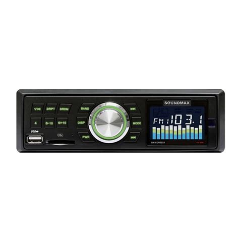 SOUNDMAX SM-CCR3033 INSTRUCTION MANUAL Pdf Download | ManualsLib