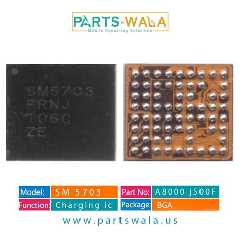 SM5703A IC for A8 A8000 J700H J500F charging USB charging charger IC ...