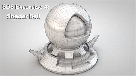 Sds Excercise 04 Shader Ball Cinema 4d Tutorial Youtube
