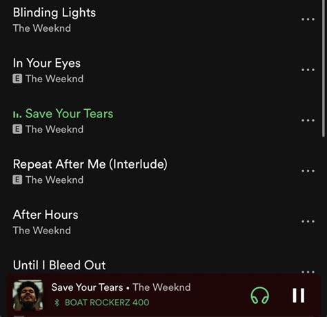 can someone explain me why are in your eyes and save your tears marked