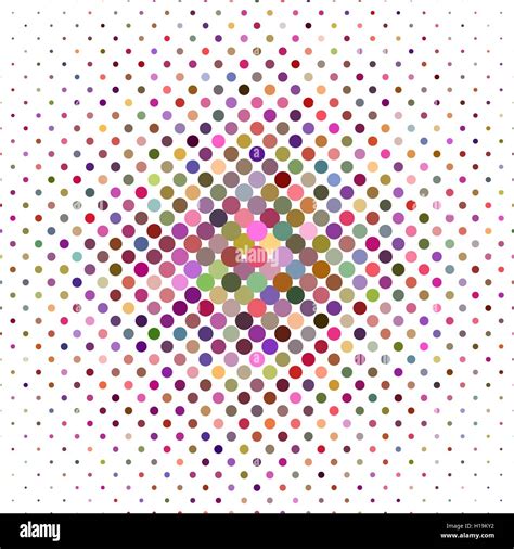 Colorful Abstract Dot Pattern Background Stock Vector Image And Art Alamy