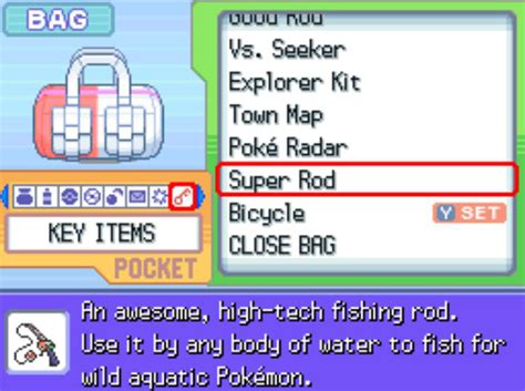 Where To Get the Super Rod in Pokémon Platinum Guide Strats