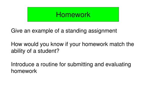 Ppt Designing Effective Homework Assignments Powerpoint Presentation Id178775 Ppt Designing Effective Homework Assignments Powerpoint Presentation Id178775