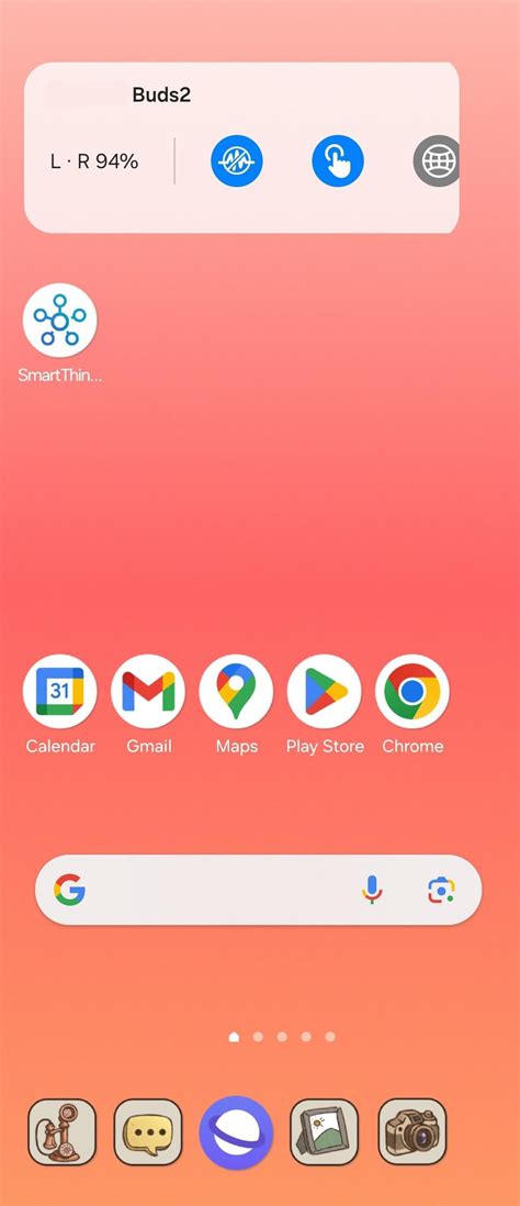 Weird Gap On Home Screen Rsamsungzflip