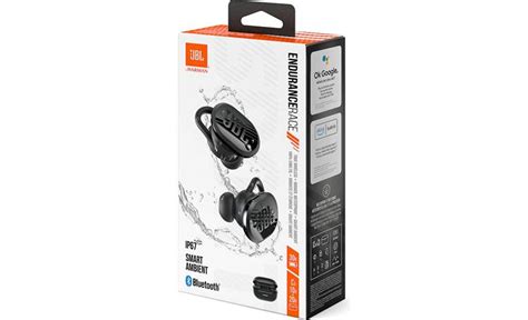 Jbl Endurance Race Tws Black True Wireless Sports Earbuds At