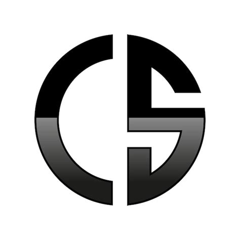 Premium Vector Initial Cs Logo In A Circle Shape