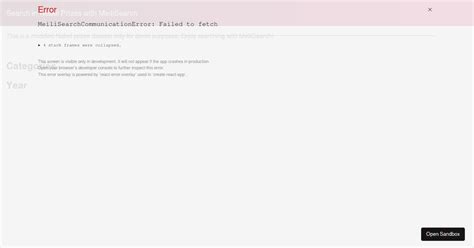meilisearch examples codesandbox