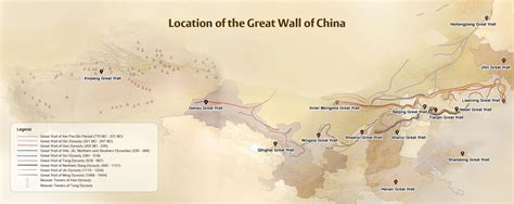 Where Is The Great Wall Of China Located In Northern China