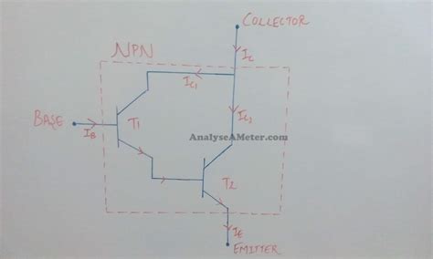Npn Darlington Transistor Switch Configuration Creativetros