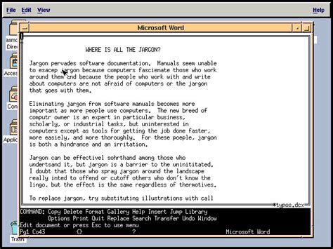 Microsoft Word For Unix Yes Its Real Pupuweb