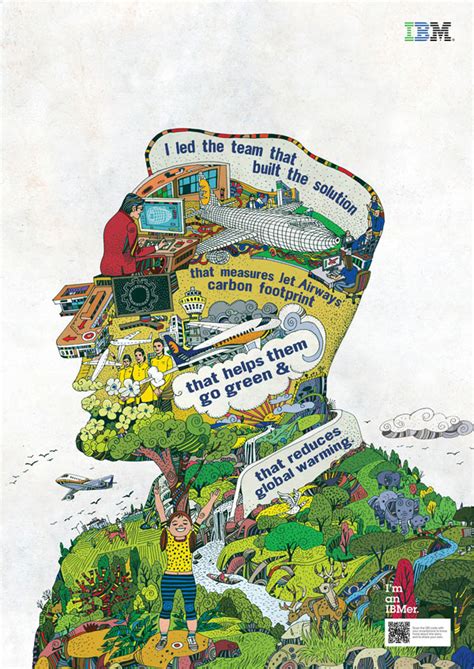 Ibm 平面广告设计 视觉同盟