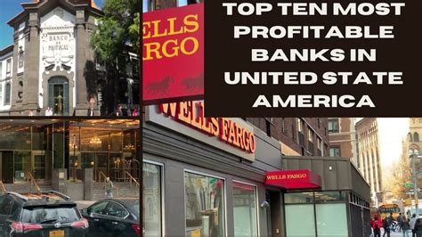 Top Ten Most Profitable Banks In United State America Youtube