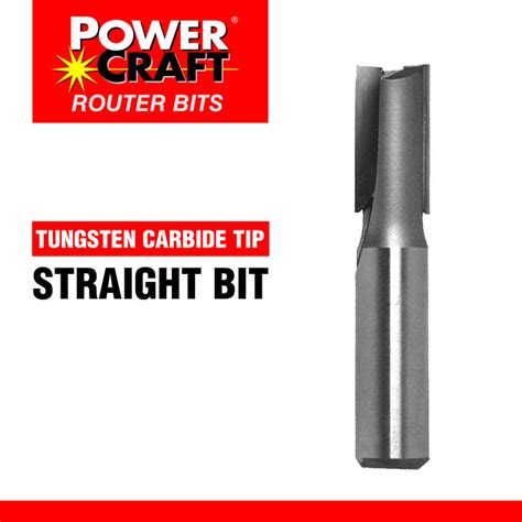 Powercraft 1 4 Shank Router Bit Straight Bit Lazada Ph