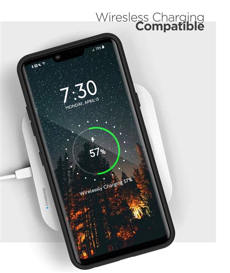 LG G8 ThinQ Thin Armor Case Black Encased