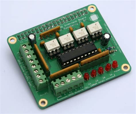 Lo Tech GPIO Interface Board For Raspberry Pi B
