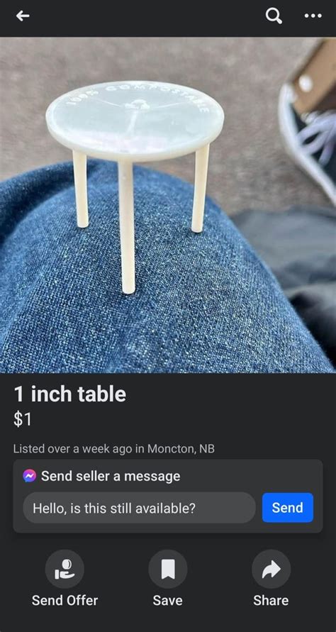 Tiny Table R Fbmarketplacehorrors