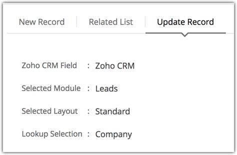 Zoho Forms Integration Online Help Zoho Crm