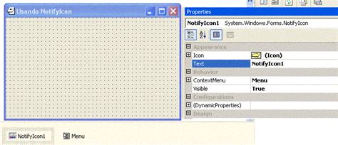 VB NET Usando O Controle NotifyIcon