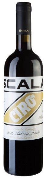 Cirò Rosso Superiore Riserva Scrufari Wine And Spirit Reggio Calabria