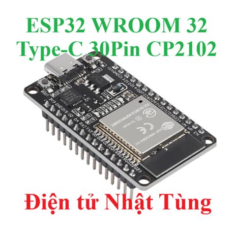 esp32 wroom 32 type c 30pin cp2102 devkit wifi ble