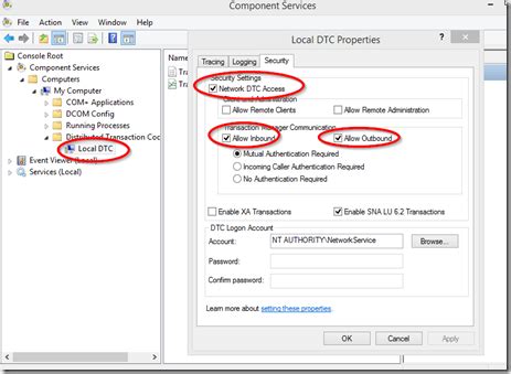 MSDTC With Client OS Windows 7 8 10 Chris May