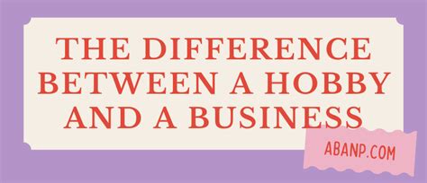 The Difference Between A Hobby And A Business Affordable Bookkeeping
