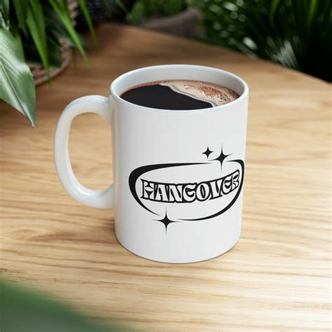 Hungover Mug Full Ceramic Coffee Tea Mug Minimalist Custom T Mug