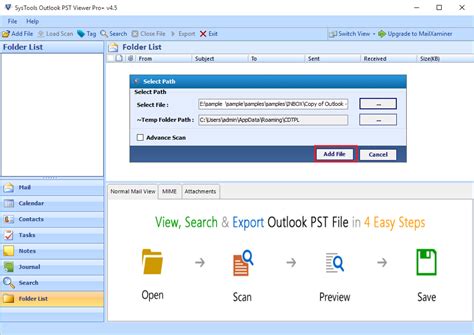 Extract Emails From PST File Without Outlook Open Export Data File