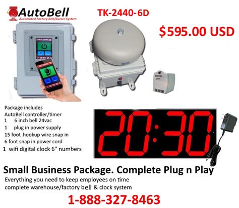 Factory And School Bell Timers