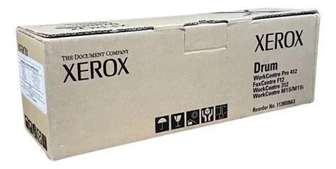 Drum Original Xerox 113r00663 Workcentre Pro 412/ M15/ F12 | Meses sin ...