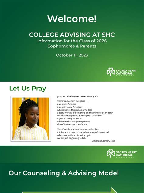 Sophomore College Night Meeting Class Of 2026 Pdf