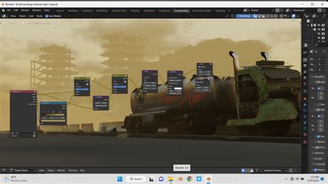 Mist Pass Compositing Issue I Have Black Exhaust But The Mist Pass