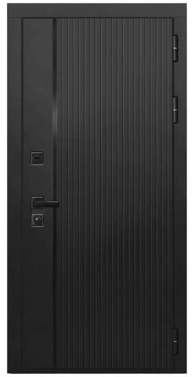 Металлические двери Luxor-45 Черный кварц купить в Москве | luxdver.com