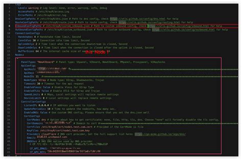 How To Config Different Node Outbound Inbound And Route · Issue 361 · Xrayr Projectxrayr · Github