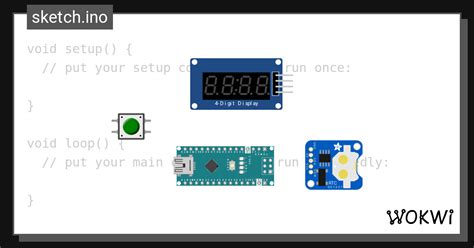 Tm1637example Wokwi Esp32 Stm32 Arduino Simulator