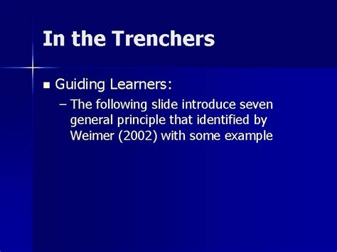Successful Teaching Methodology Learner Centered Teaching Methodology Part