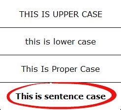 How To Convert Any Case To Sentence Case In Excel Formula Trick