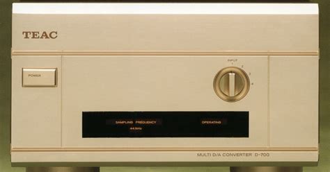 Infrequent Sound Sextex Technology Teac Esoteric D 700 Multi Da