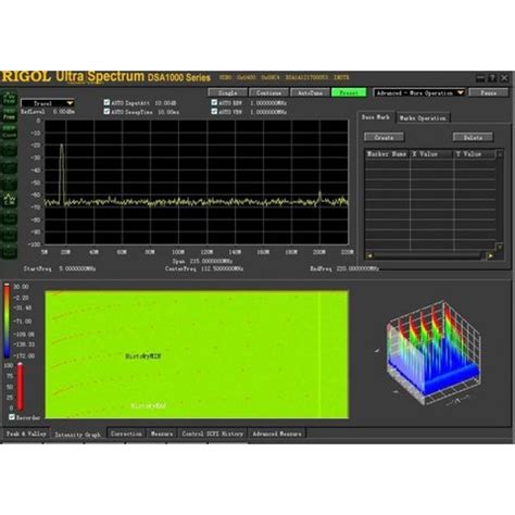 Software RIGOL Ultra Spectrum Para RIGOL DSA700 DSA800 DSA1000 ToolBoom