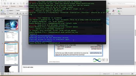 Appium Ios Demo Configure Appium On Mac Appium For Beginner Ios App Automation Youtube