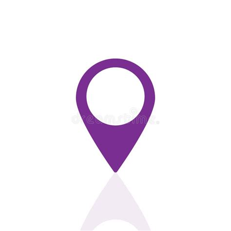 Pointer Icon Flat Graphic Design Template Symbol For Map Vector Illustration Stock Vector