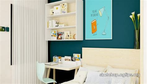 3737 Decorative Set Sketchup Model Free Download