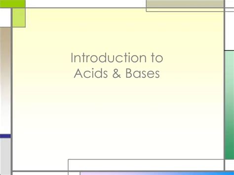 PPT Introduction To Acids Bases PowerPoint Presentation Free Download ID 1414421