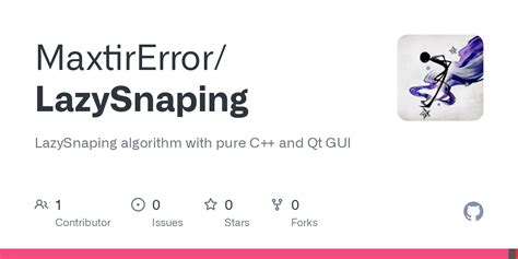 Github Maxtirerror Lazysnaping Lazysnaping Algorithm With Pure C And Qt Gui