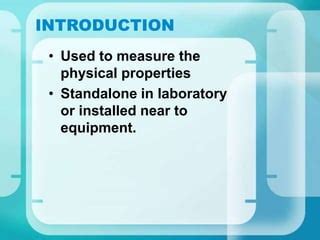 Chapter ANALYTICAL MEASUREMENT MEASUREMENT Ppt