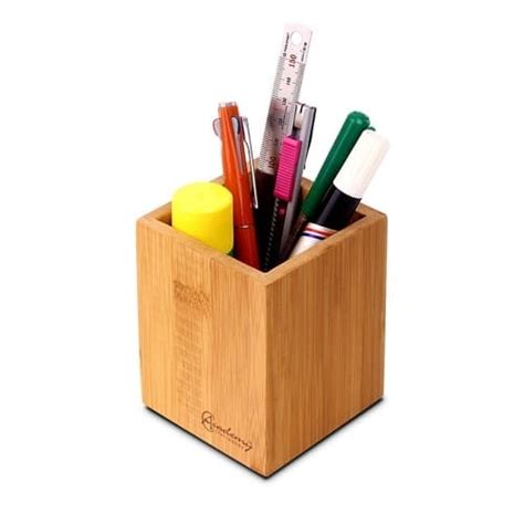 아카데미 밤부 사각 연필꽂이 Mw 682 8080100mm 메이커아카데미 All For School