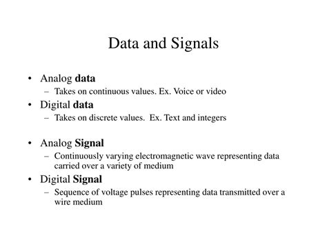 Ppt Lecture Analog And Digital Transmission Powerpoint Presentation Id192863