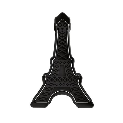 Eiffel Tower Cookie Cutter STL Cookie Cutter STL Store Design Optimized